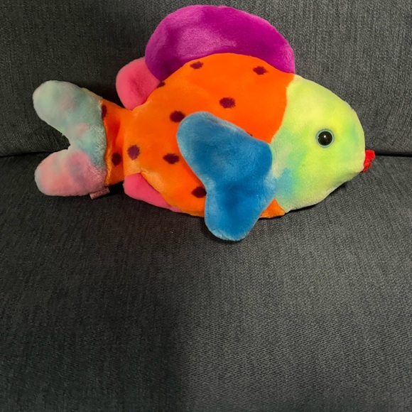 Ty | Toys | Rare Lips Fish Beanie Baby | Poshmark